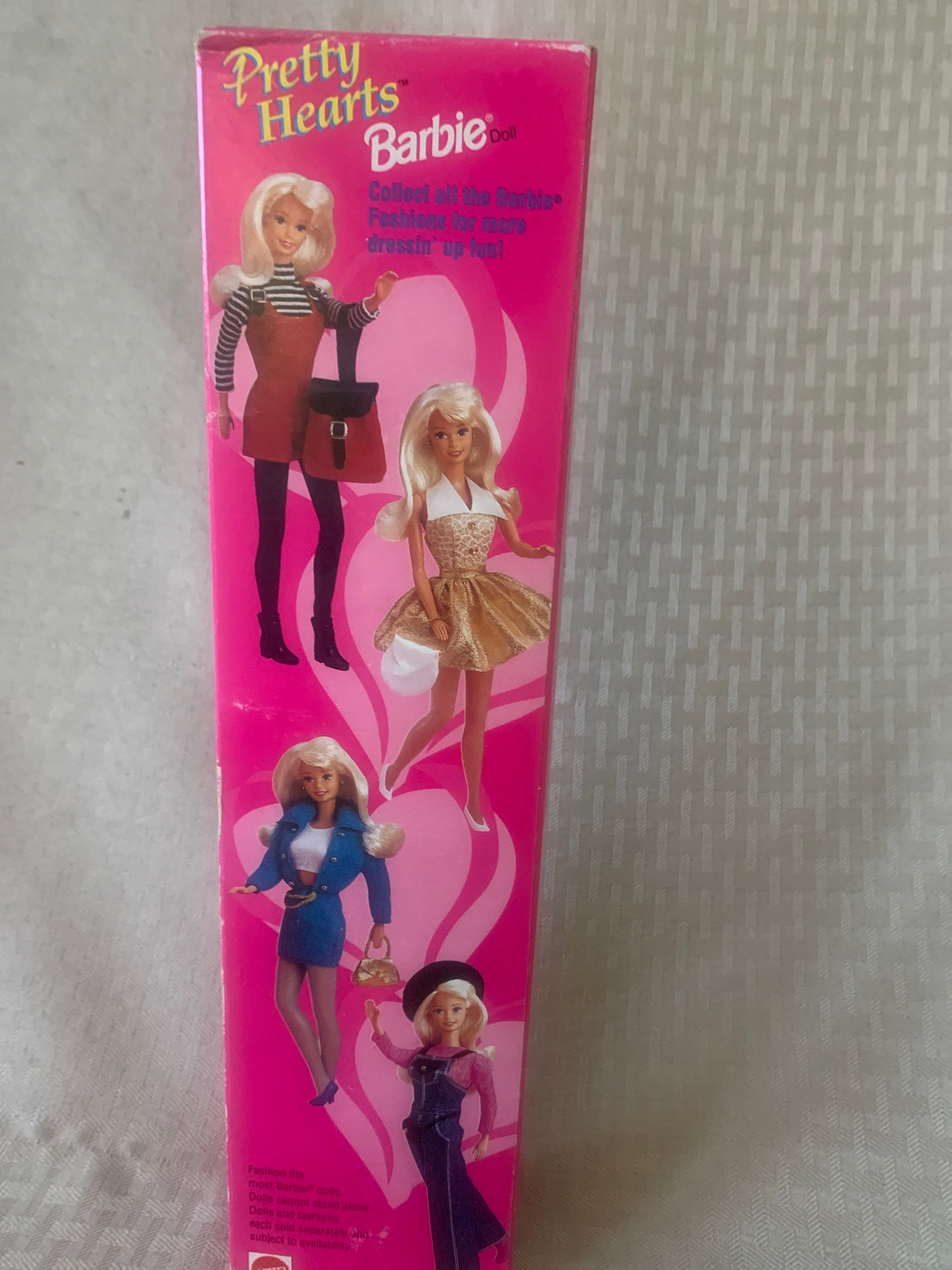 1995 Pretty Hearts Barbie - Etsy