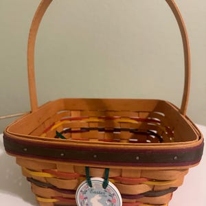 1998 Longaberger Easter Basket - Etsy