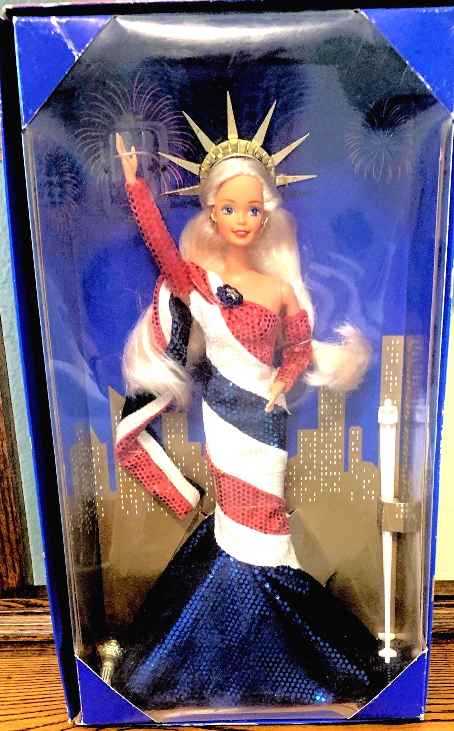 1995 Statue of Liberty Barbie - Etsy