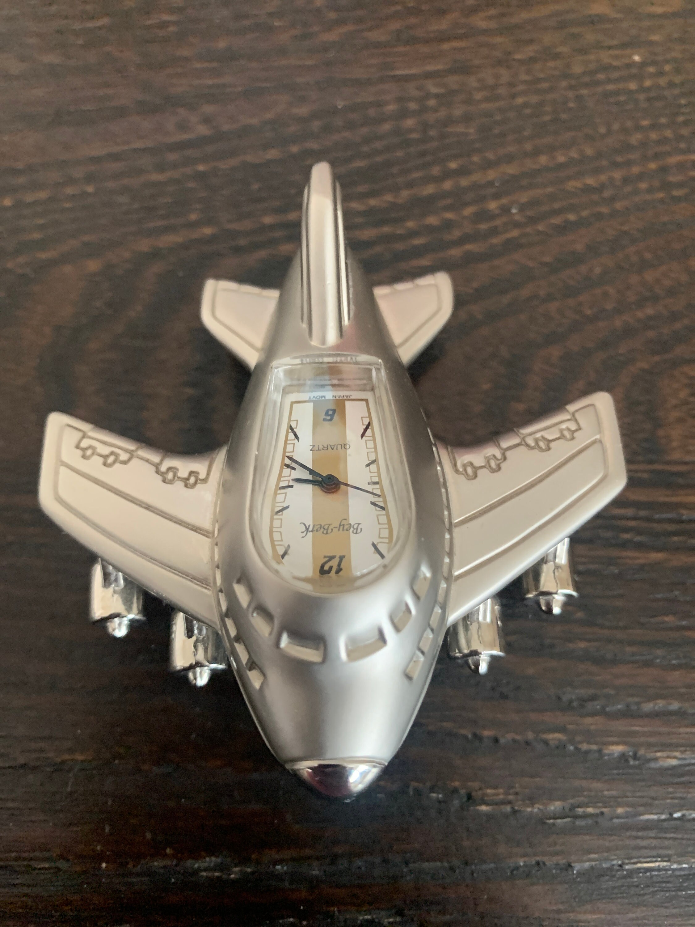 Bey-berk International Airplane Desk Clock - Etsy