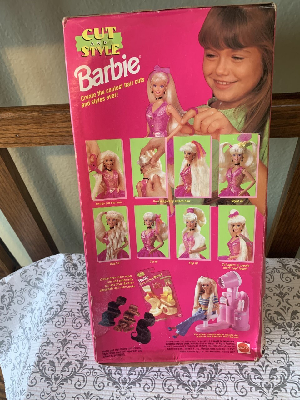 1994 rare Cut and Style Barbie - Etsy
