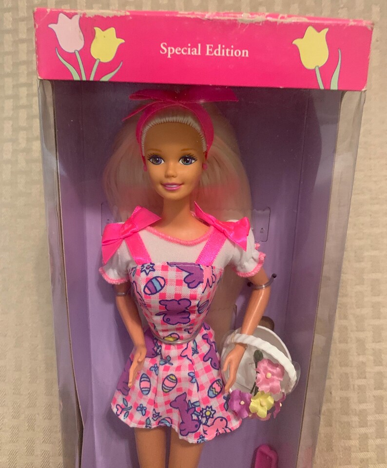 1996 Easter Barbie - Etsy