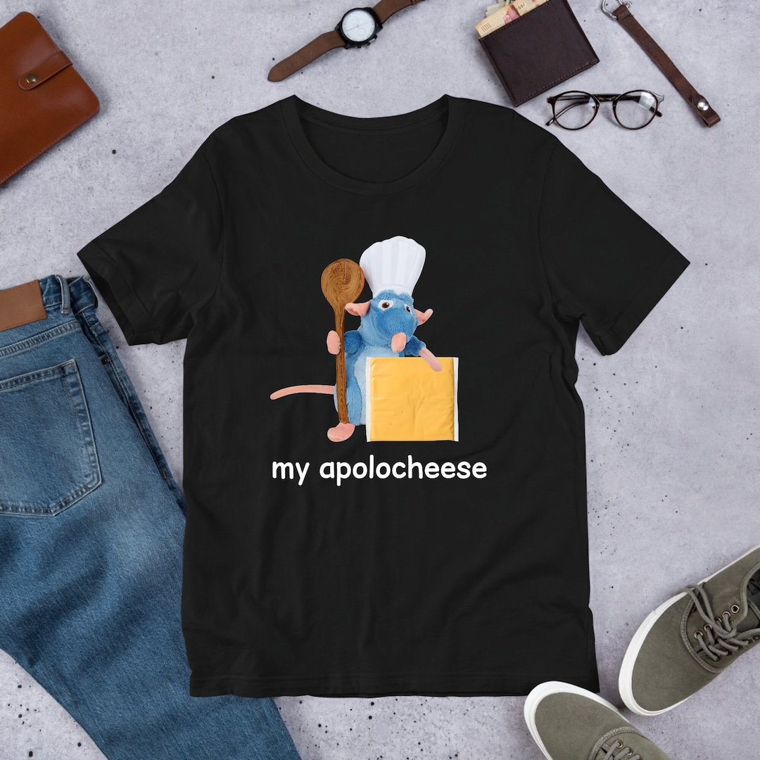 My Apolocheese Rat Plush Cheese Meme, Funny Meme Shirt, Ironic Shirt ...
