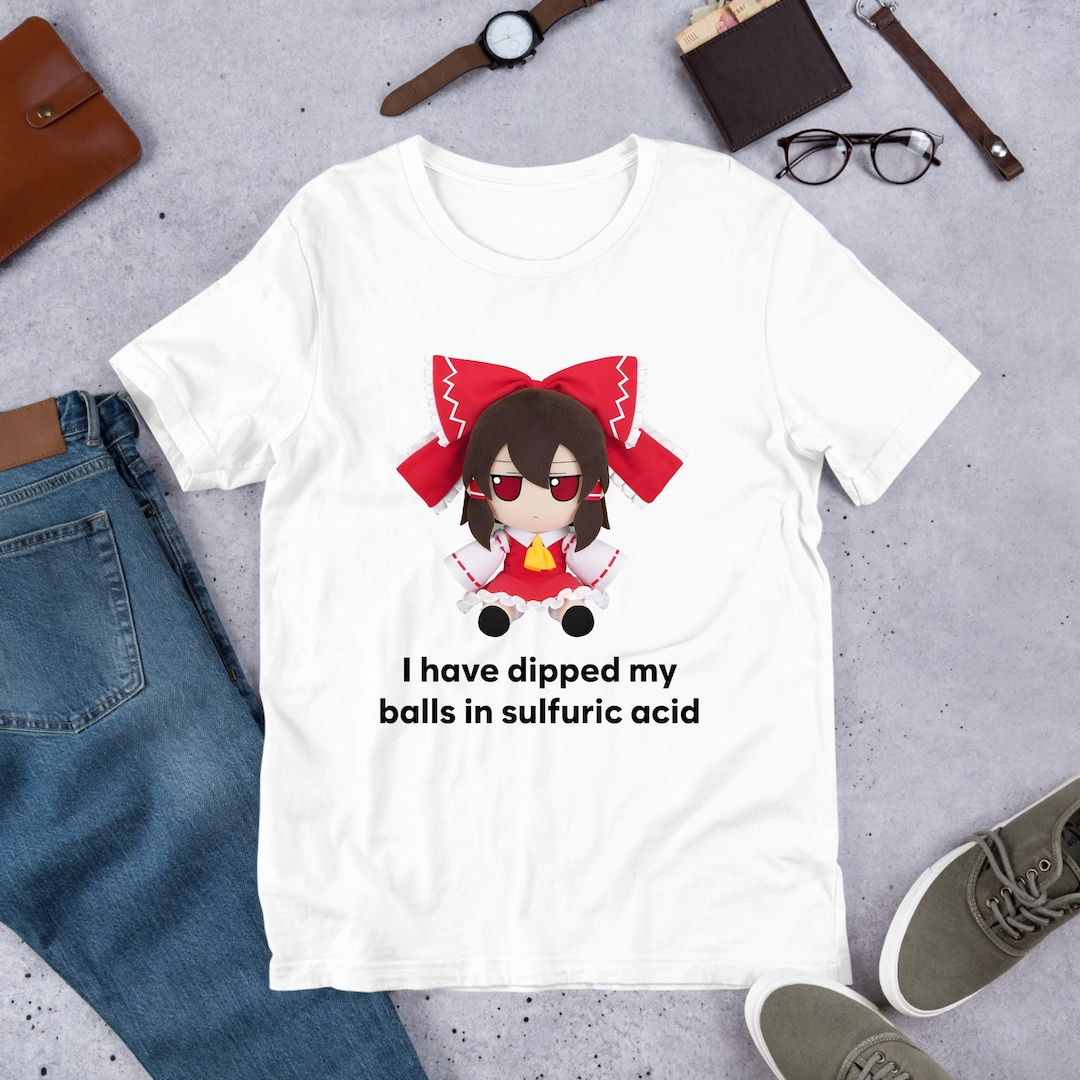 I Have Dipped Touhou Fumo Plush, Cirno Marisa Reimu, Funny Anime Meme ...