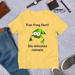 Fun Frog Fact Cursed Frog, Funny Meme Shirt, Ironic Shirt, Frog Lover ...