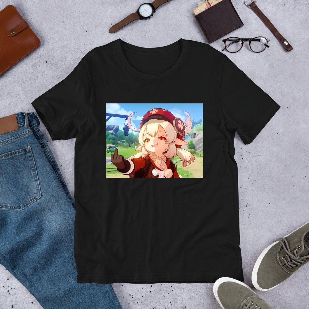 Klee Middle Finger Genshin Impact Meme, Funny Anime Meme, Anime Weeb ...