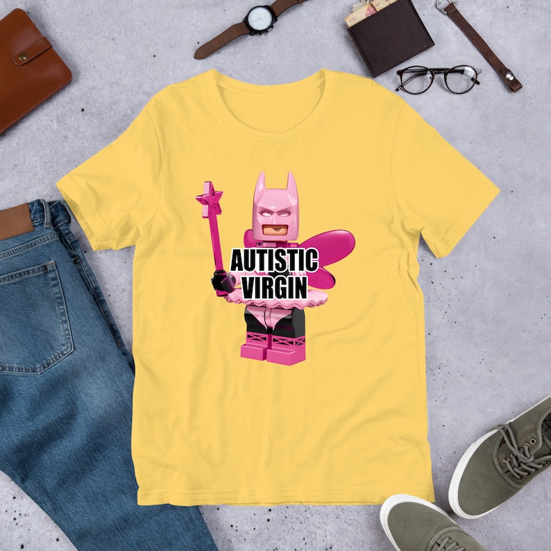 Autistic Virgin Meme, Funny Meme Shirt, Ironic Shirt, Oddly Specific ...