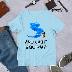 Any Last Squirm, Worm on A String, Cursed, Funny Meme Shirt, Ironic Shirt, Crab Lover Gift ...