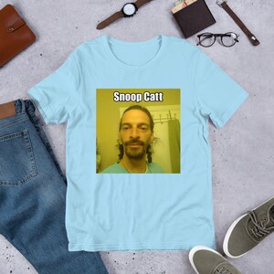 Snoop Catt Parody Snoop Dogg, Funny Meme Shirt, Ironic Shirt, Weirdcore ...