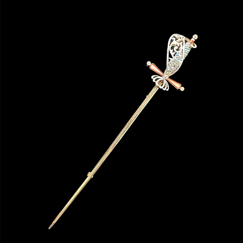 Sword Enamel Pin - Etsy