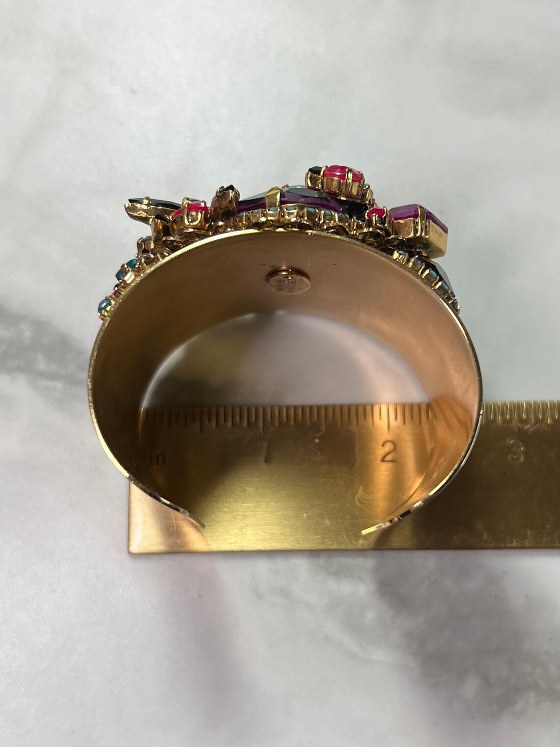 Erickson Beamon Couture Crystal Bangle Bracelet - Etsy