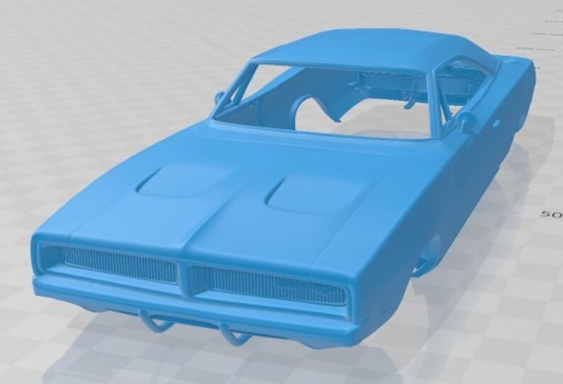 3d Printed 1969 Dodge Challenger Rc Body - Etsy