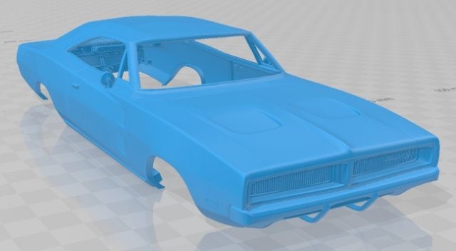 3d Printed 1969 Dodge Challenger Rc Body - Etsy