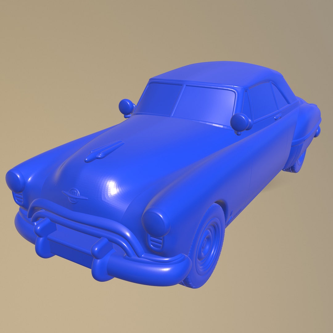 3d Printed Rc Chassis 1950 Oldsmobile Coupe 1/10 Scale Placeholder ...
