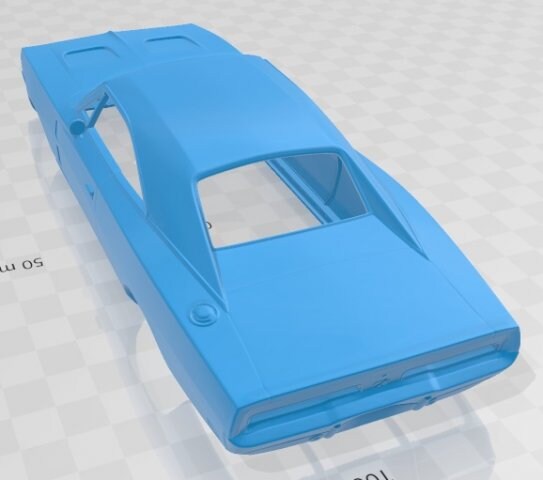 3d Printed 1969 Dodge Challenger Rc Body - Etsy