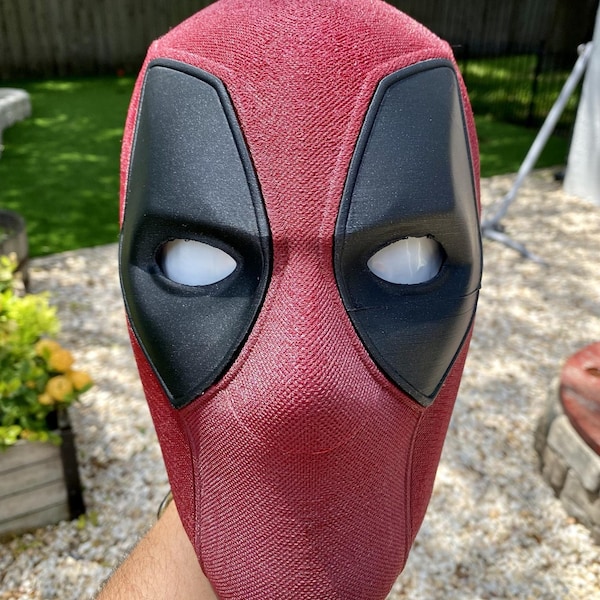 Deadpool 3d Mask - Etsy