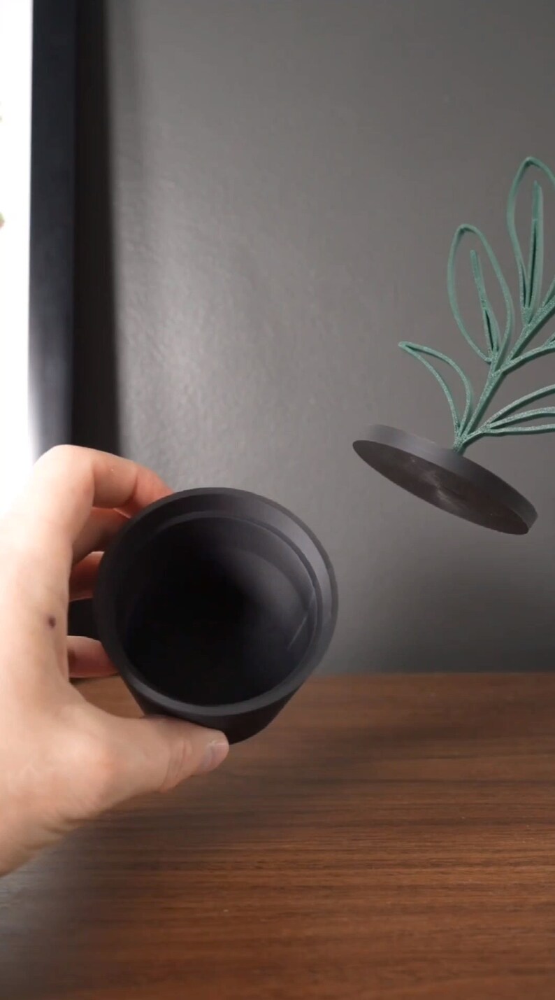 2D Planter With Hidden Storage - Etsy