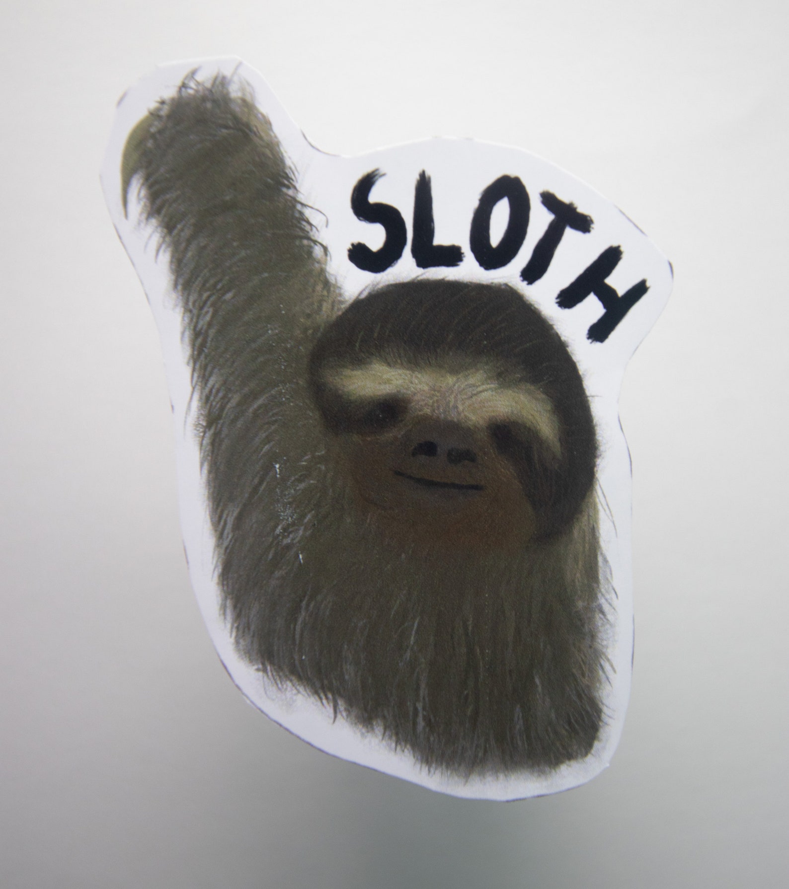 Sloth, Animal Sticker, Sloth Sticker, Vinyl Sticker, Laptop Sticker ...