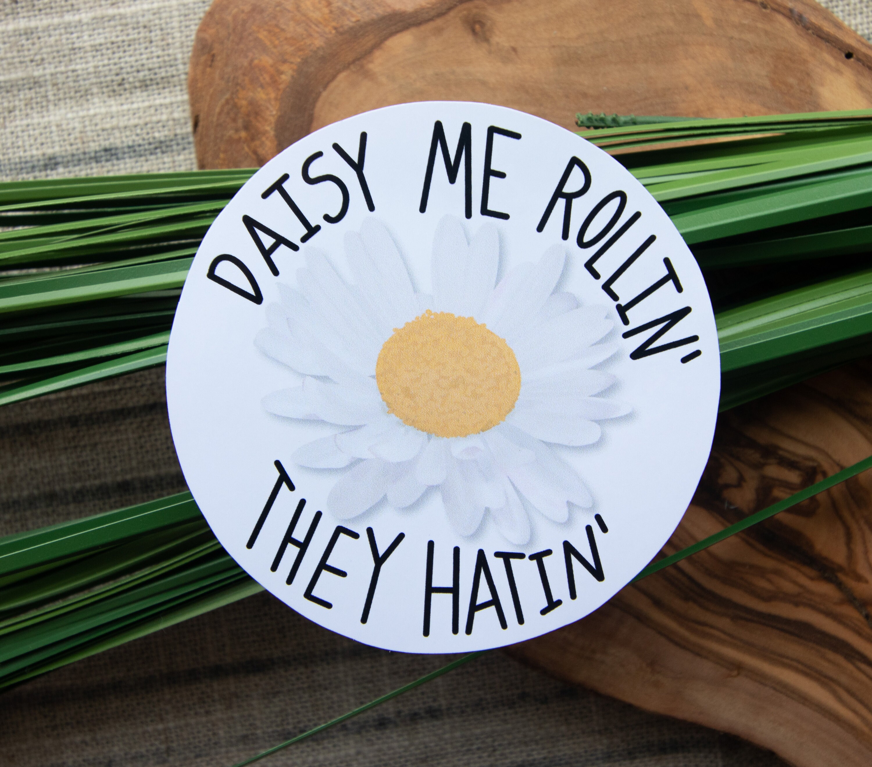 Daisy Pun Sticker Song Pun Sticker Flower Pun Sticker - Etsy UK