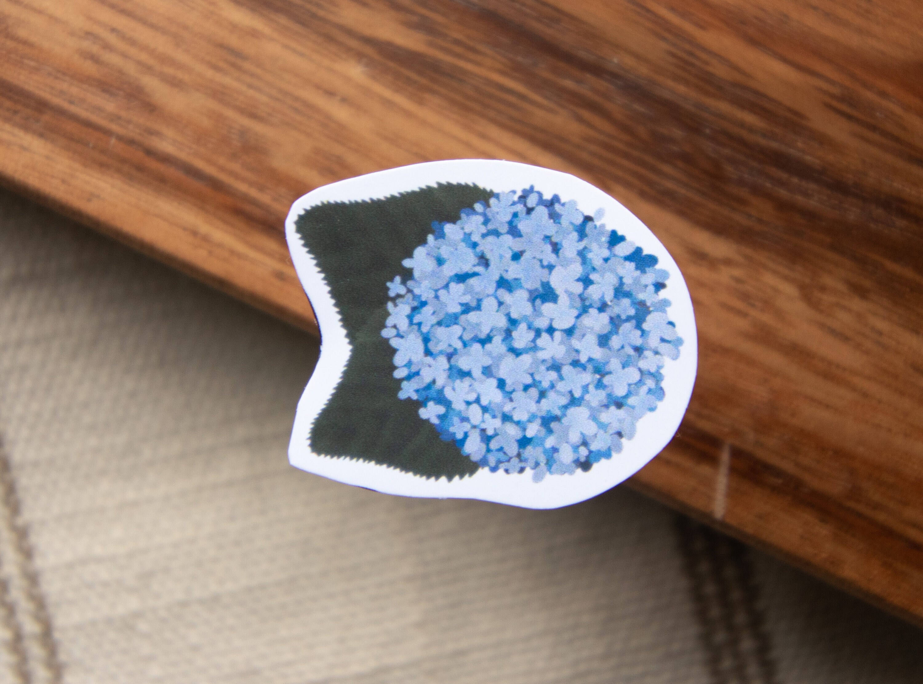 Mini Flower Stickers, Five Flower Stickers, Vinyl Flower Stickers ...