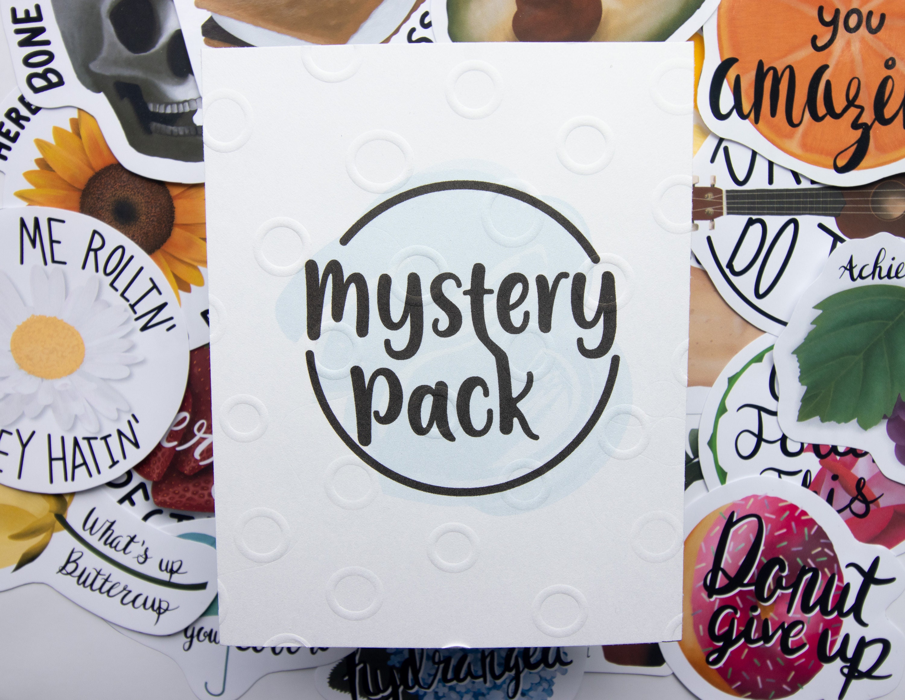 Mystery Pun Sticker Pack, 3 Pun Sticker Pack, Pun Sticker Pack, 3 Pun ...