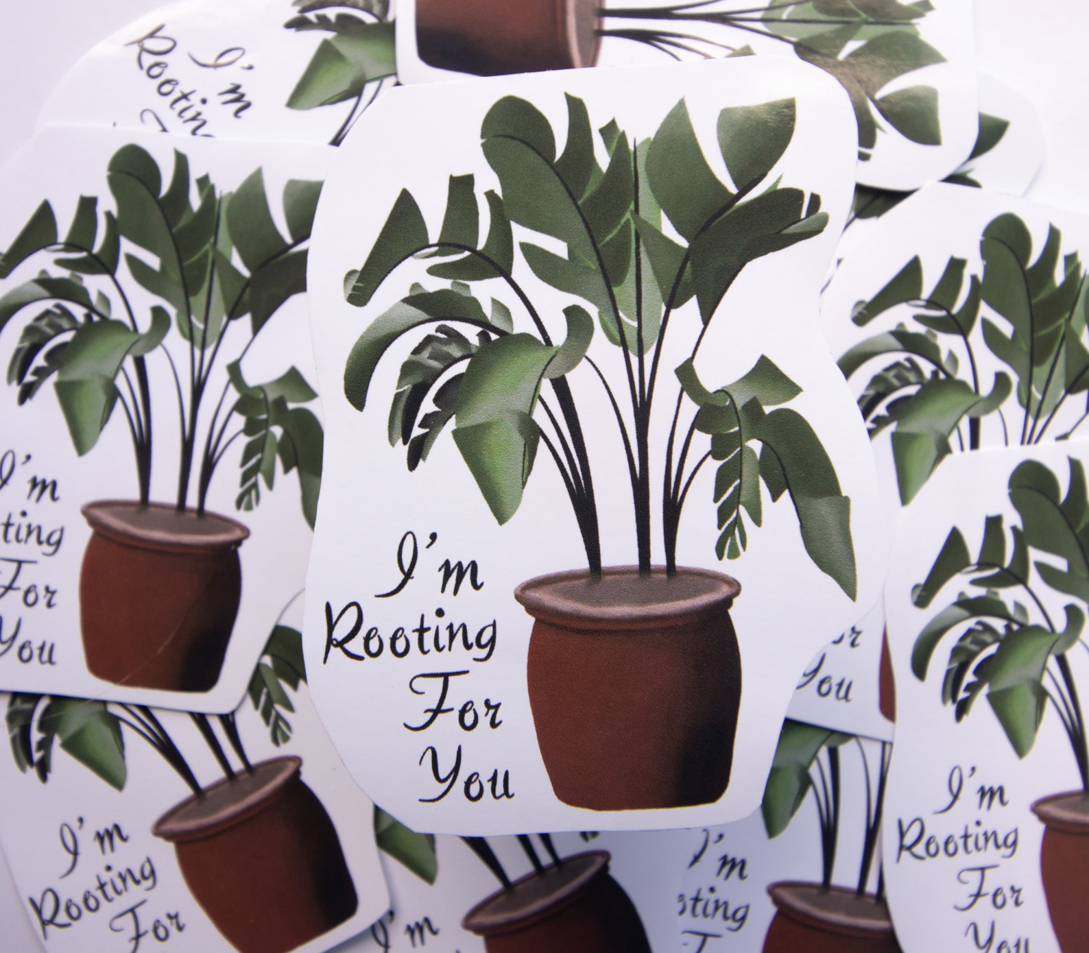 Plant Pun Sticker, Cute Plant Sticker, Positive Pun Sticker - Etsy