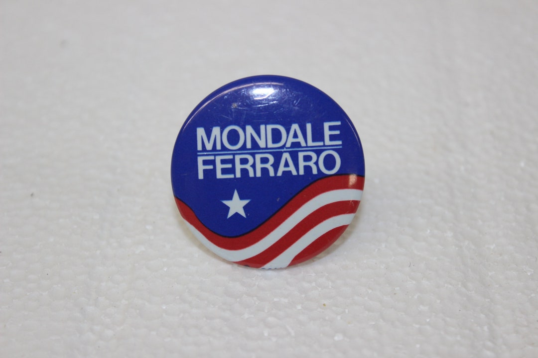 Mondale, Ferraro Campaign Pin - Etsy
