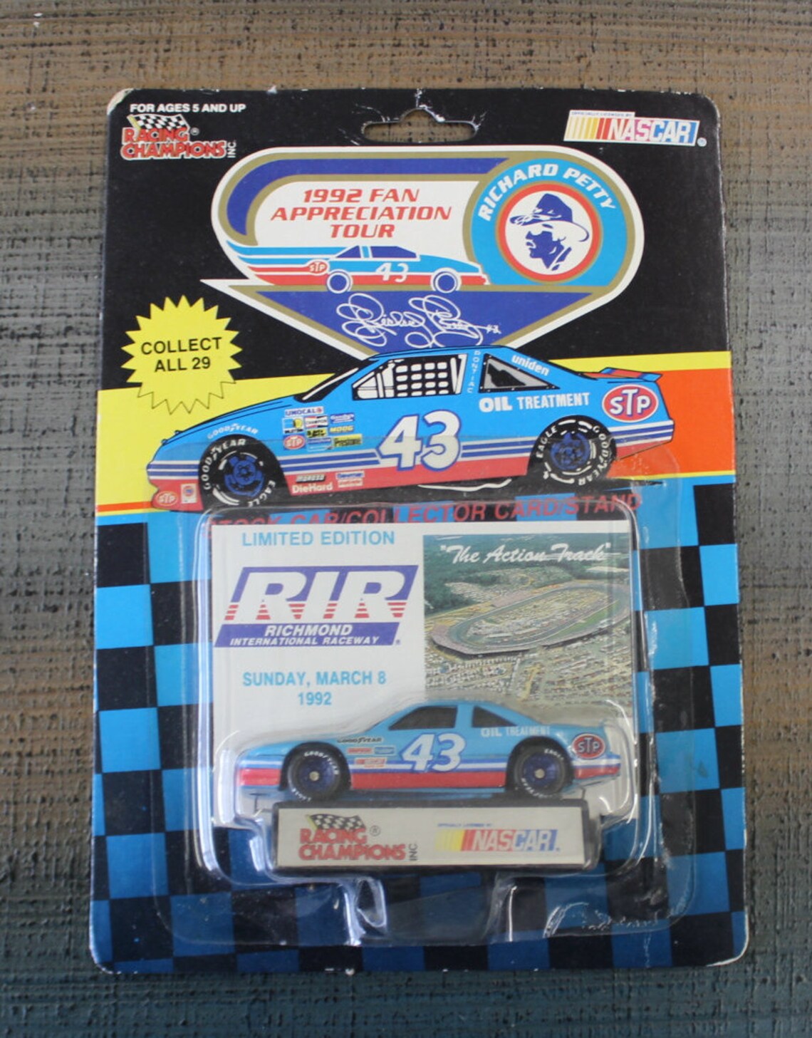 Richard Petty 43 1992 Fan Appreciation Tour NASCAR Toy - Etsy
