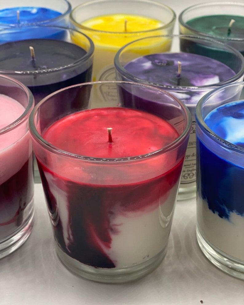 Wholesale Marbled Soy Candles (scents Vary) - Etsy