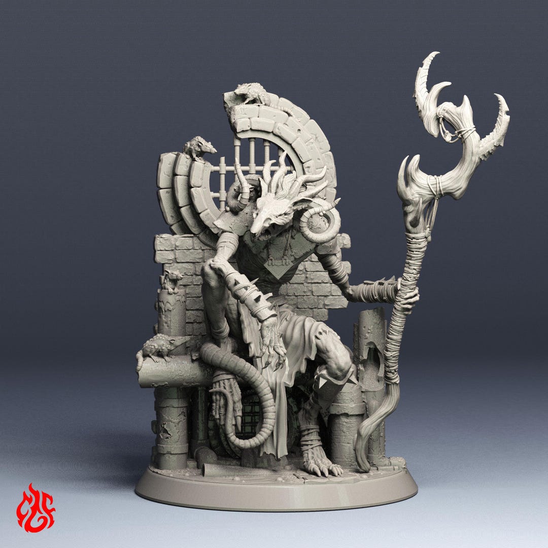 Vermingod Avatar | RPG Miniatures for Dnd Tabletop Wargames | 32 Mm ...