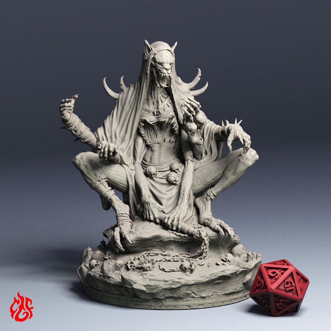 Demon Lord of Savagery | Miniature for Dark Grim Horror Fantasy Rpg ...