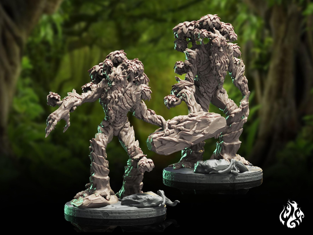 Forest Ents | RPG Miniatures for Dnd Tabletop Wargames | 32 Mm Scale ...