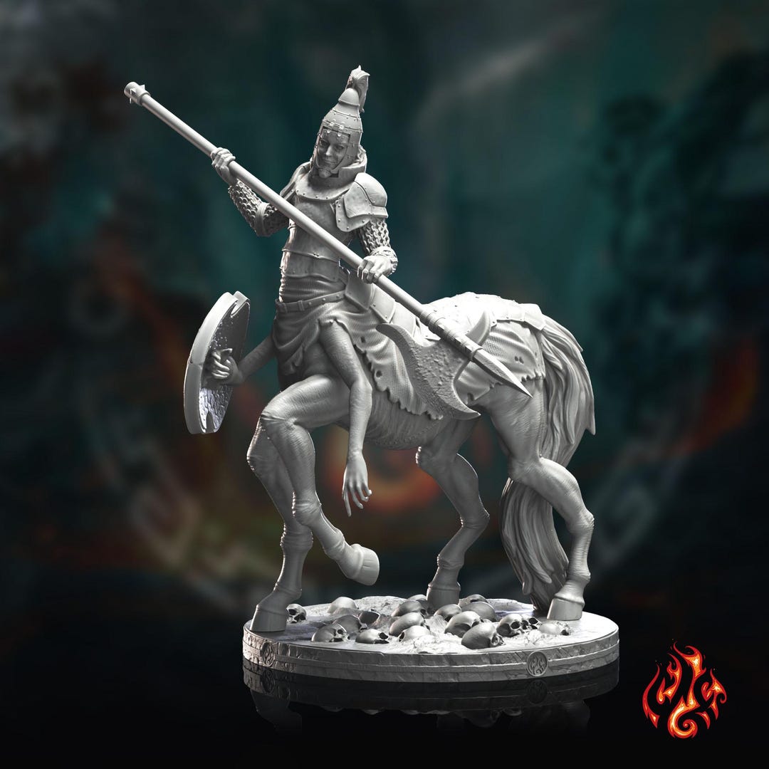 Centaur Monarch | Miniature for Dark Grim Horror Fantasy Rpg Tabletop ...