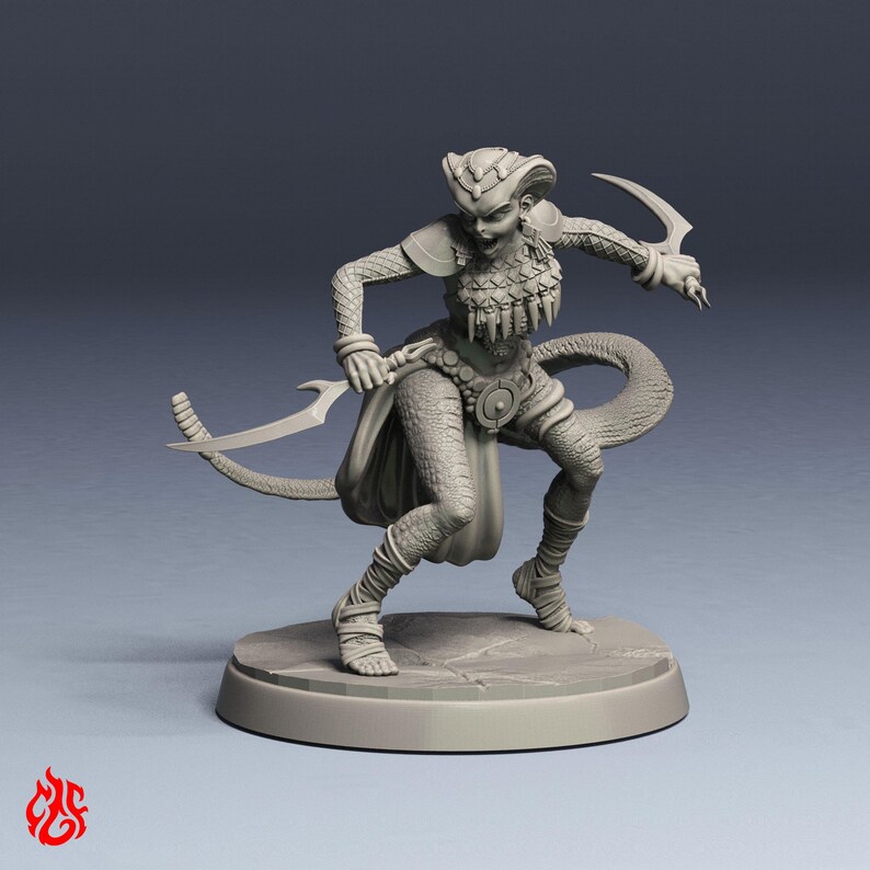 Pureblood Assassins | RPG Miniatures for Dnd Tabletop Wargames | 32 Mm ...