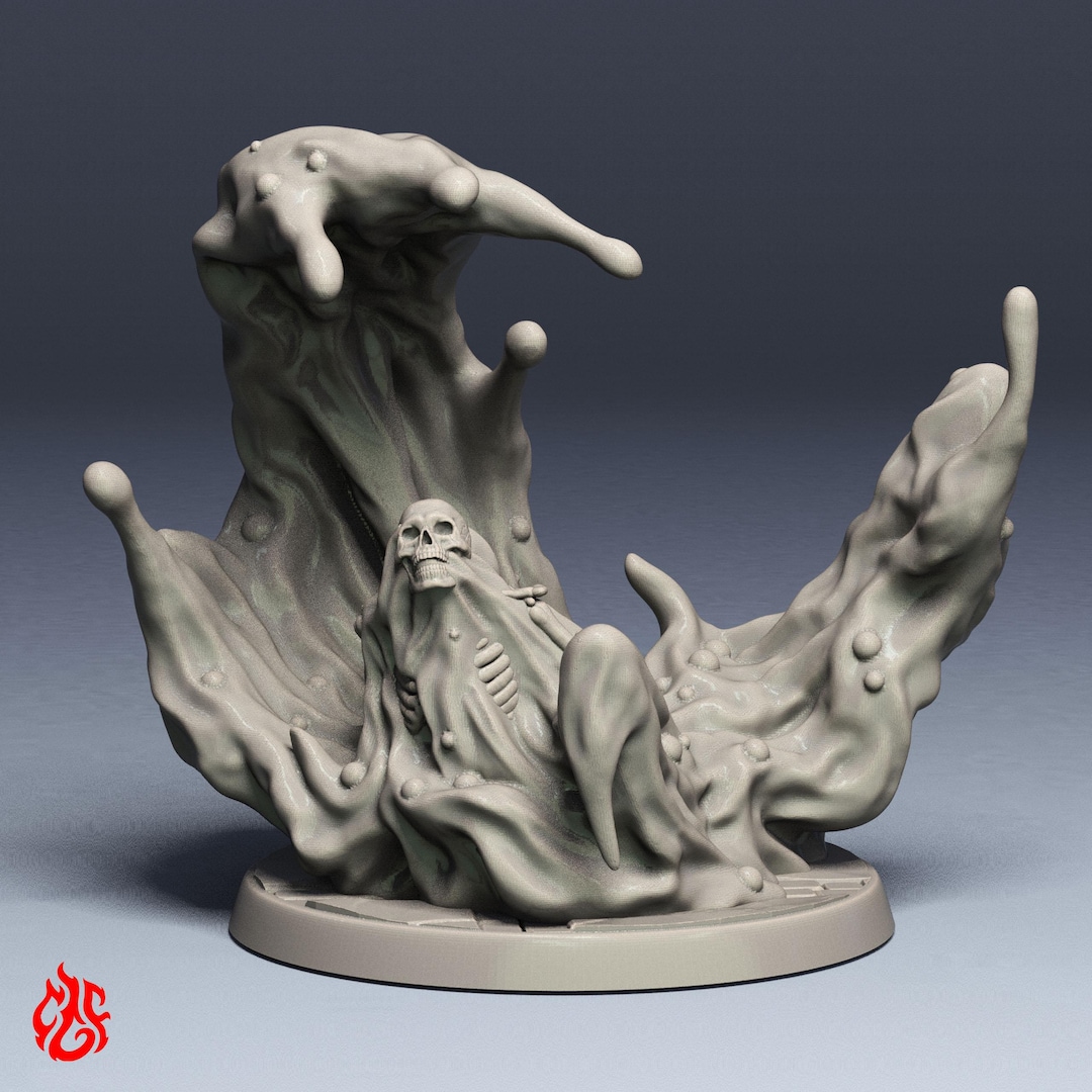 Black Pudding | RPG Miniatures for Dnd Tabletop Wargames | 32 Mm Scale ...