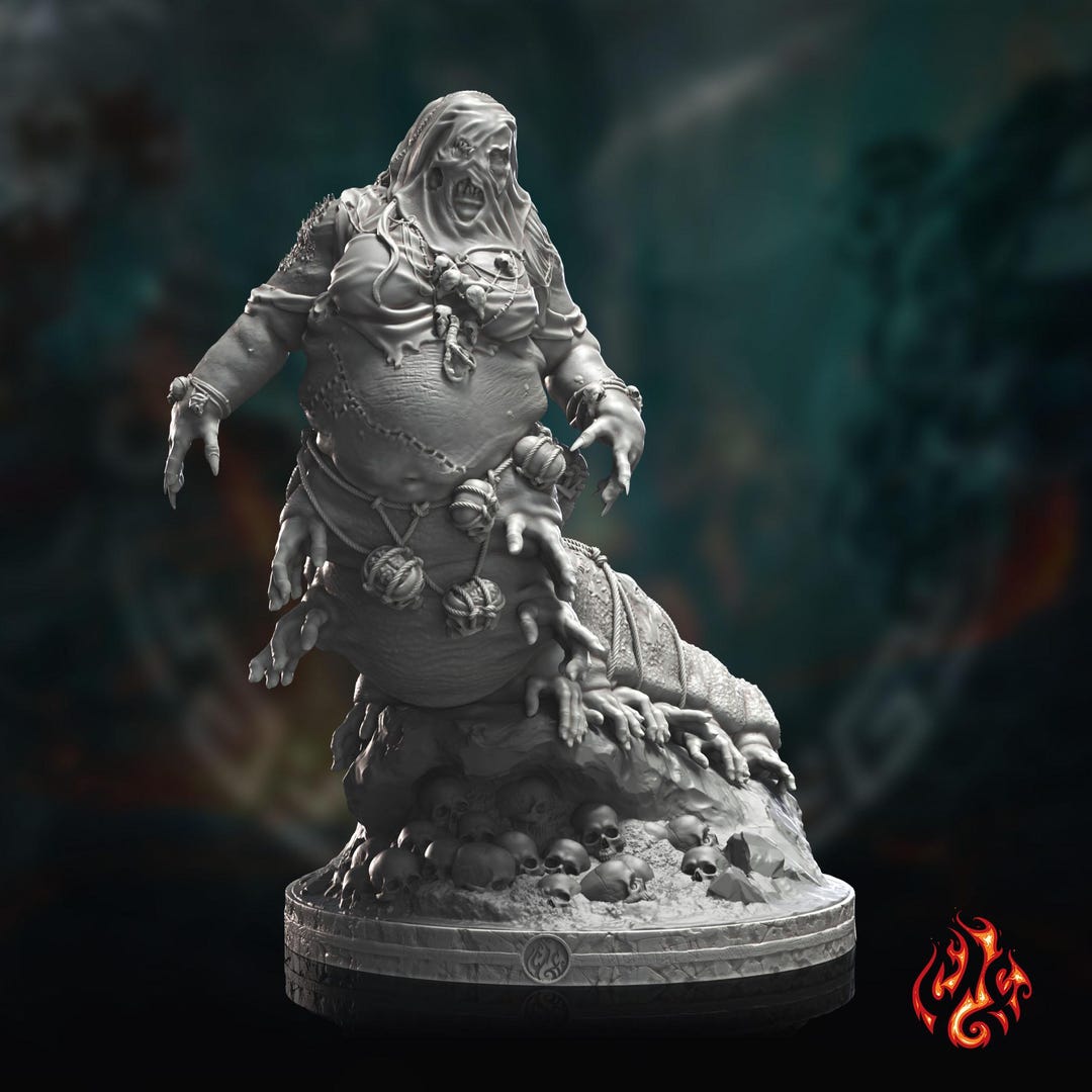 Forest Hag Miniature: Grim Horror RPG,32 Mm Scale Scale | F802 - Etsy