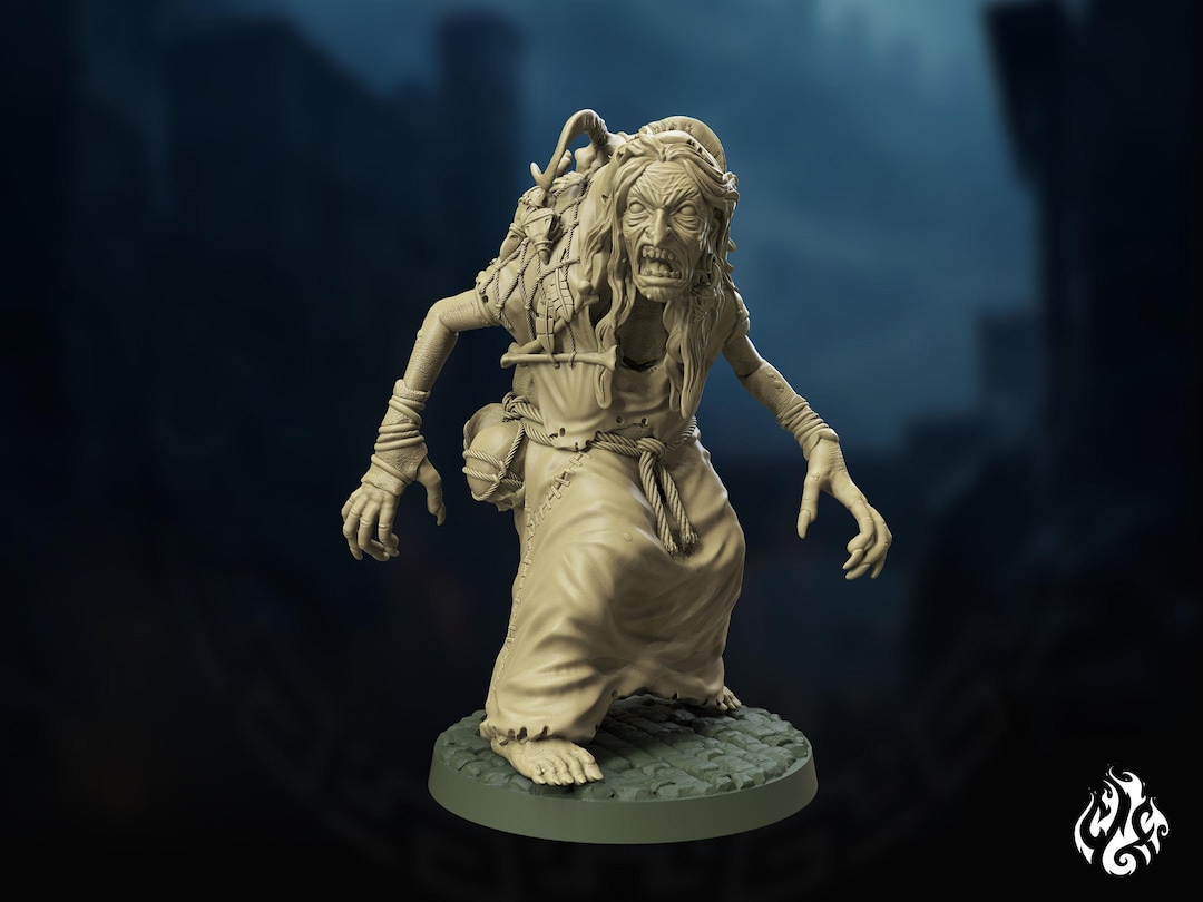 Sea Hag | Miniature for Fantasy Rpg Tabletop Games, 28-32 Mm Scale - Etsy