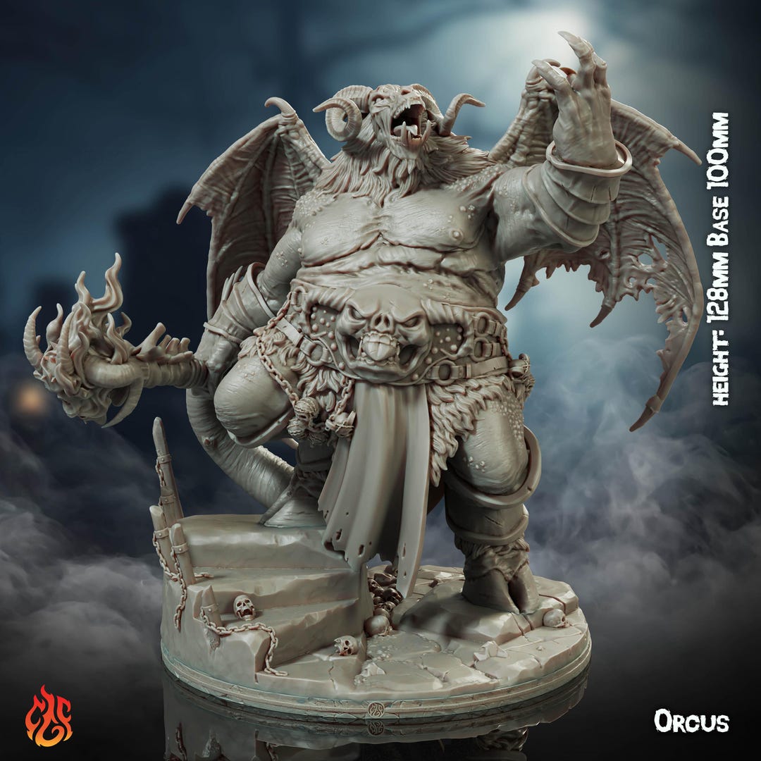 Orcus, Demon Lord of Death | Monster RPG Miniatures for Dnd Tabletop ...
