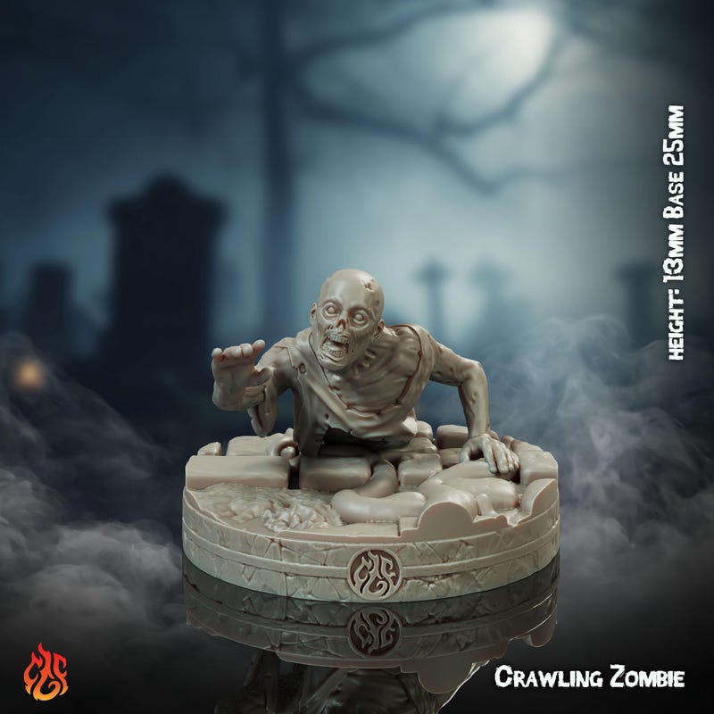 Miniature Zombie Crawl - Etsy UK