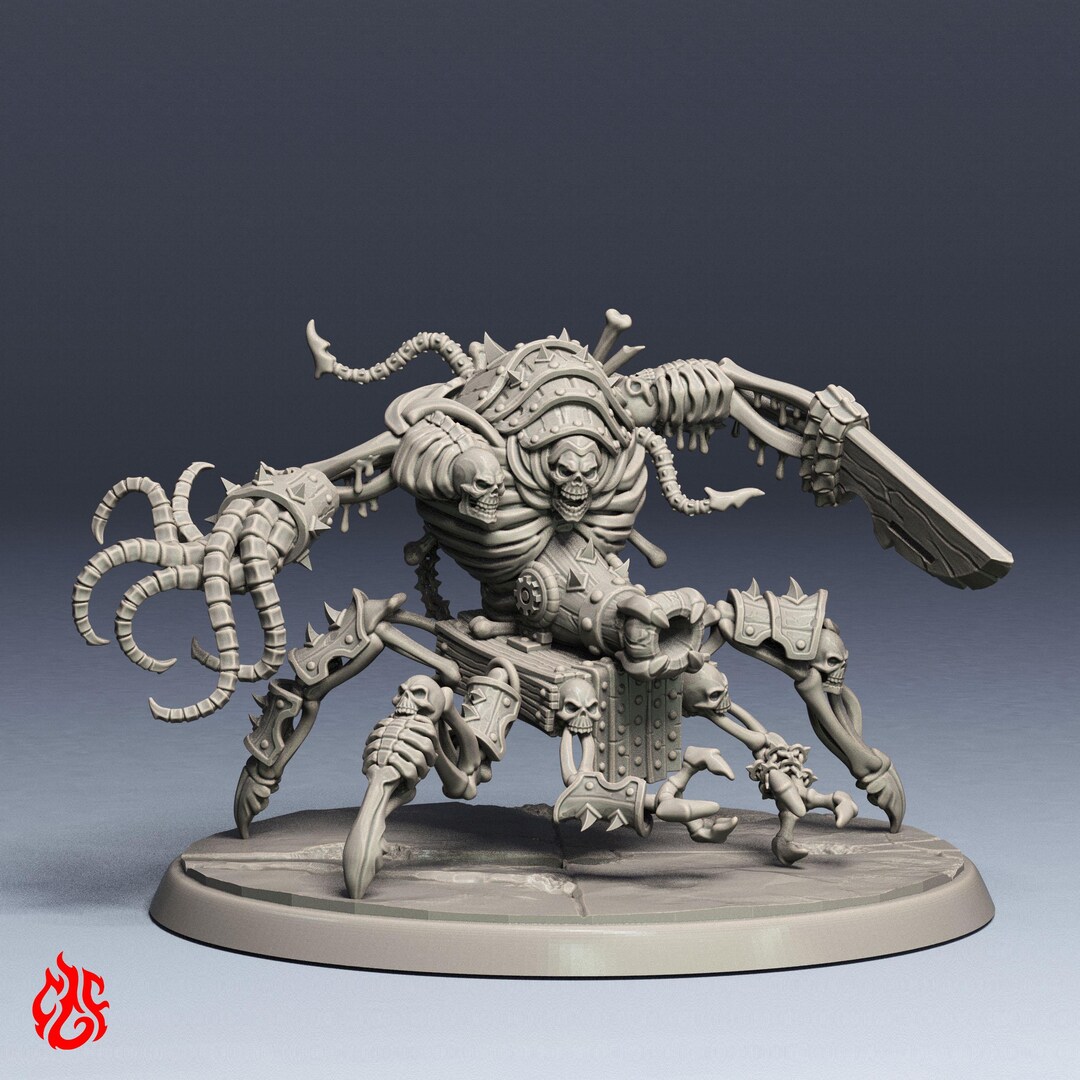 Skeletal Walker | RPG Miniatures for Dnd Tabletop Wargames | 32 Mm ...