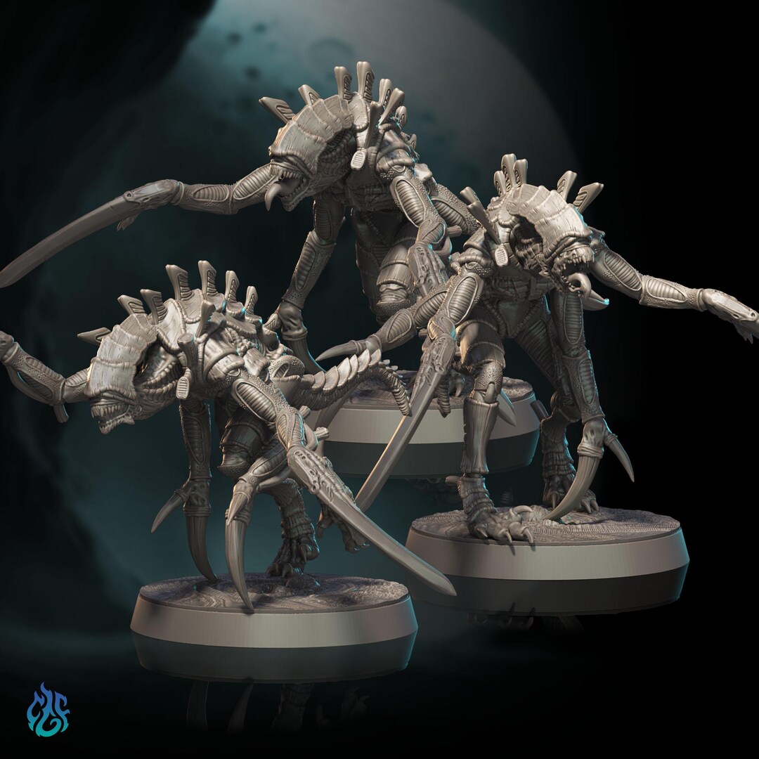 Xenomorph Nilvorax Headhunters Melee | Sci-fi RPG Tabletop Wargame ...