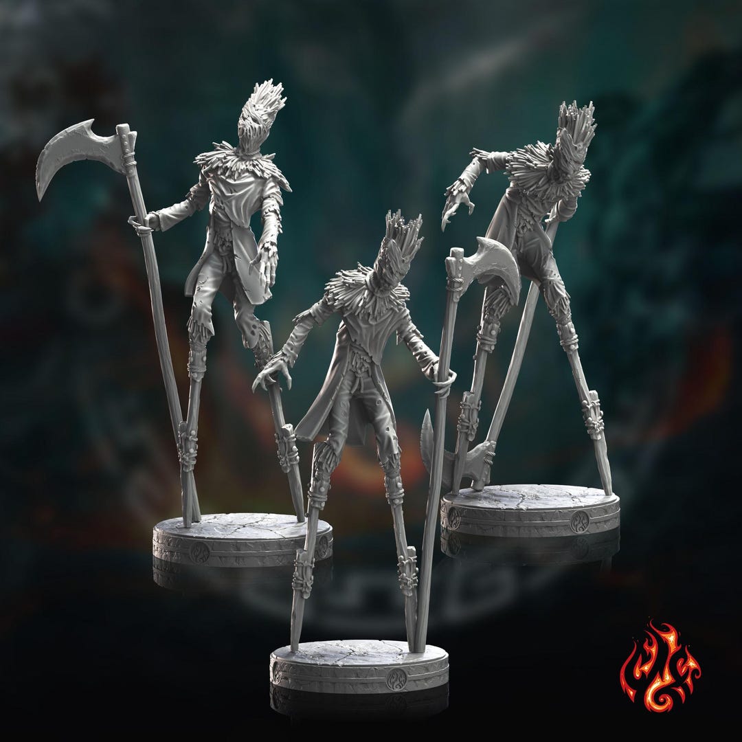 Scarecrows | Miniature for Dark Grim Horror Fantasy Rpg Tabletop Games ...