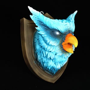 Monster Trophies: Owlbear | Fantasy Collectible Wall Display, Room ...