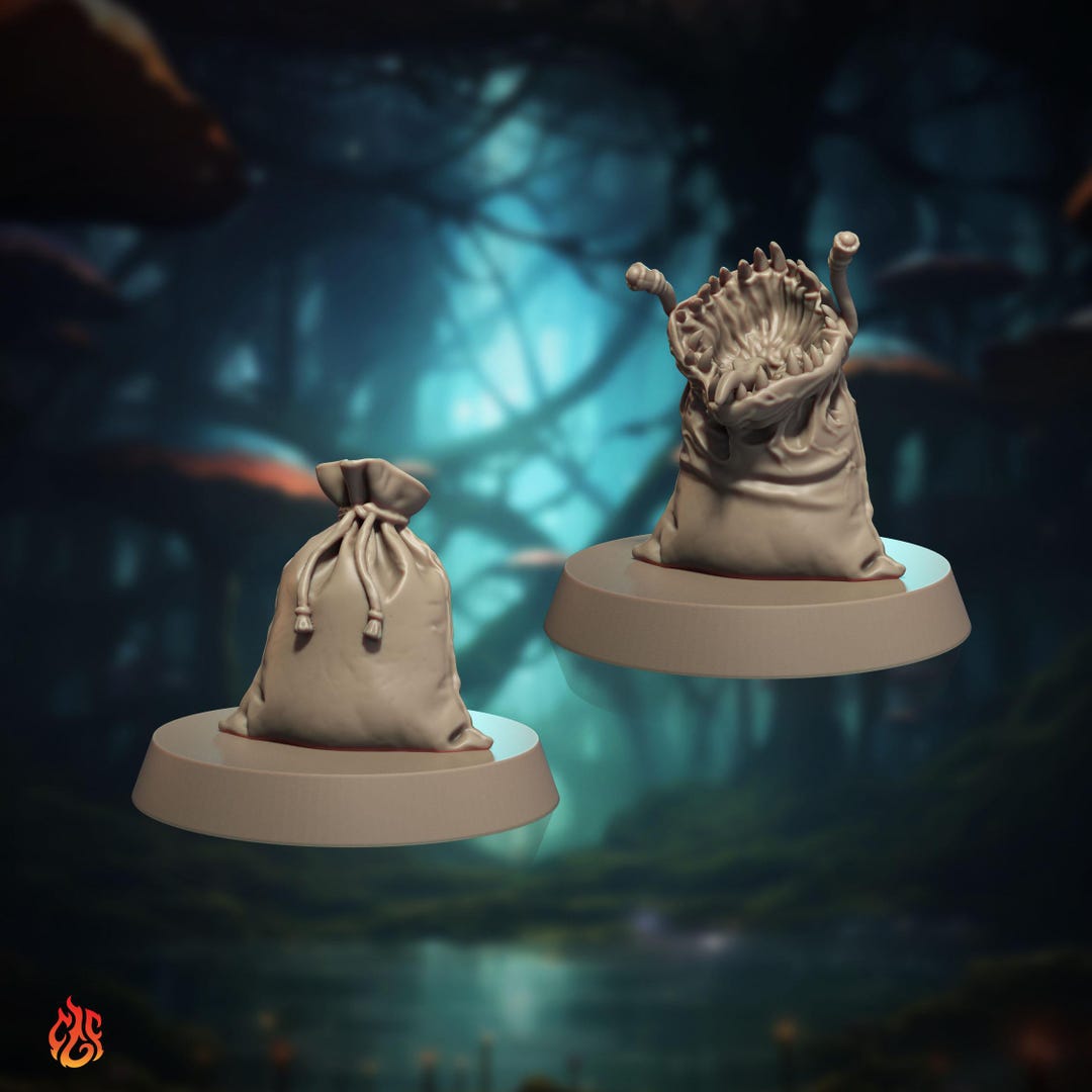 Sack Mimic | RPG Miniatures for Dnd Tabletop Wargames | 32 Mm Scale ...