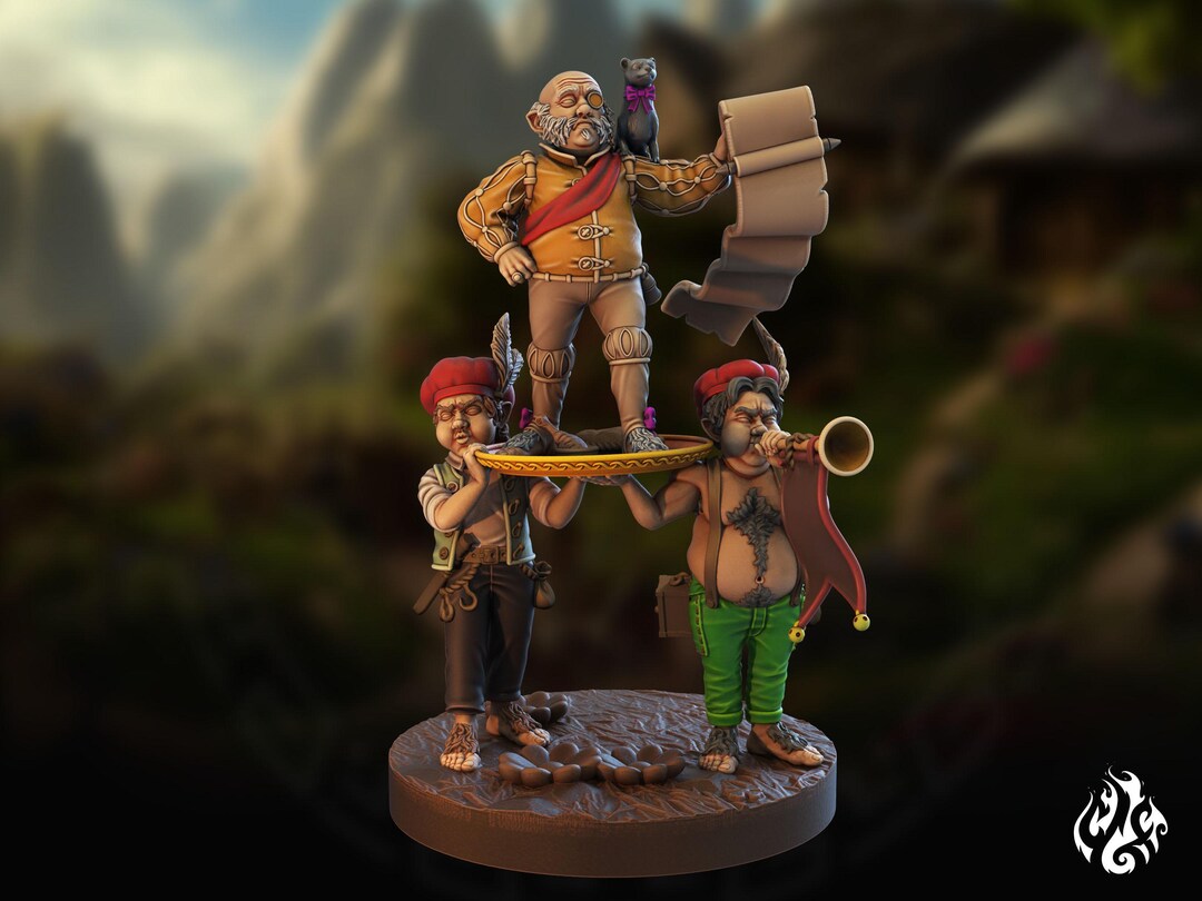 Hobbit, Sancho the Mayor | RPG Miniatures for Dnd Tabletop Wargames ...