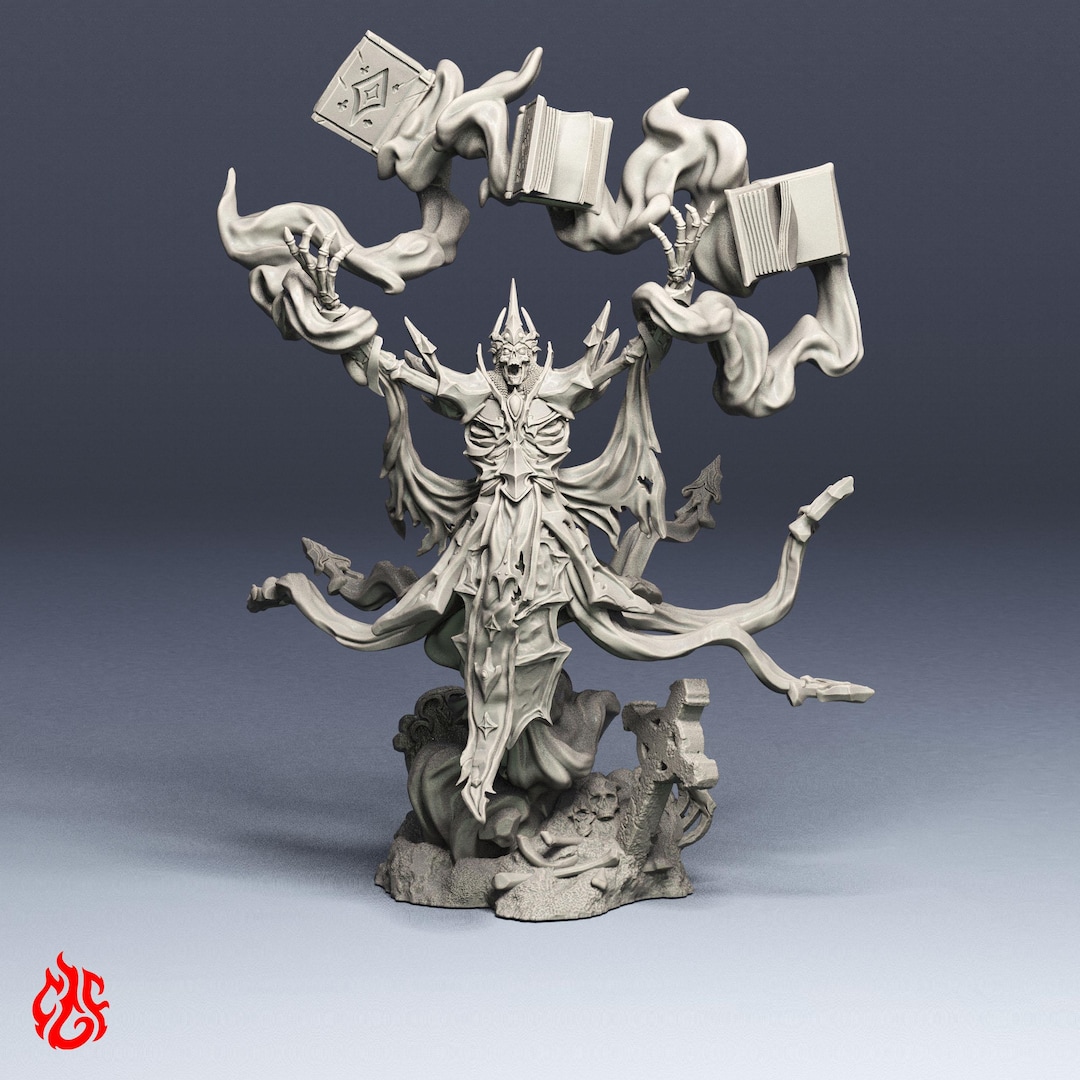 Keeper of Knowledge | RPG Miniatures for Dnd Tabletop Wargames | 32 Mm ...