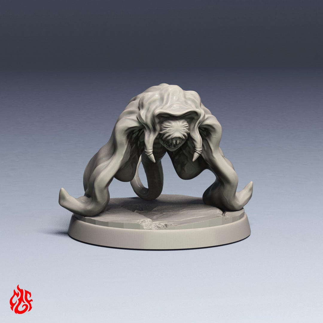 Cloaker | RPG Miniatures for Dnd Tabletop Wargames | 32 Mm Scale | F258 ...