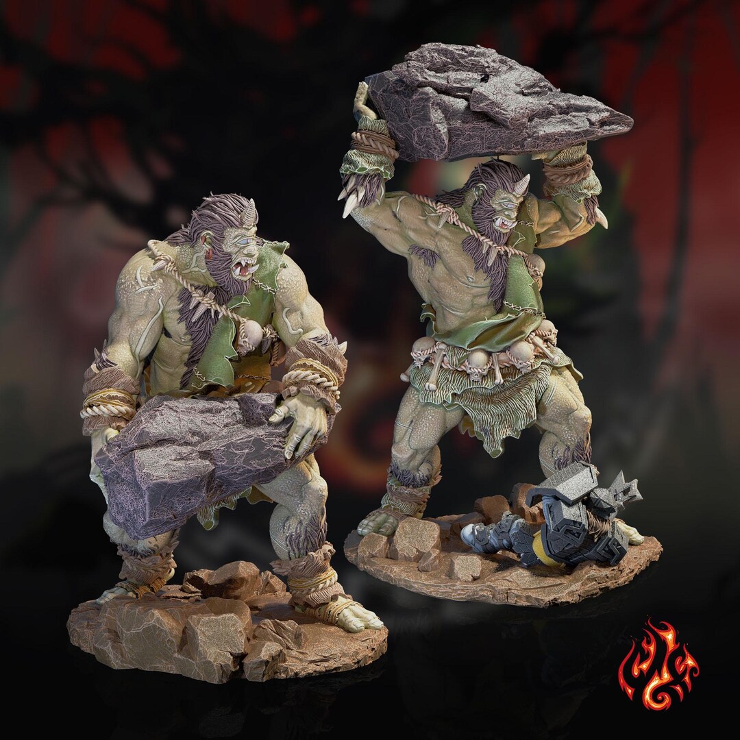 Cyclops | RPG Miniatures for Dnd Tabletop Wargames | 32 Mm Scale | F136 ...