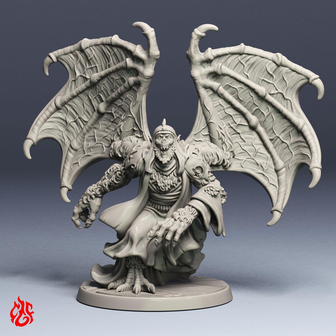 Emir Vampire Beast Form | RPG Miniatures for Dnd Tabletop Wargames | 32 ...