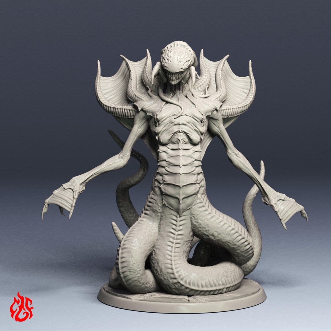 Mother Hydra | RPG Miniatures for Dnd Tabletop Wargames | 32 Mm Scale ...